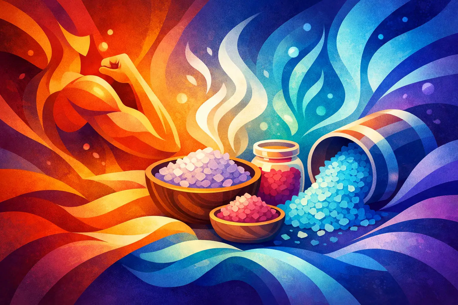 7 Best Bath Salts for Sore Muscles – Wick-edly Natural