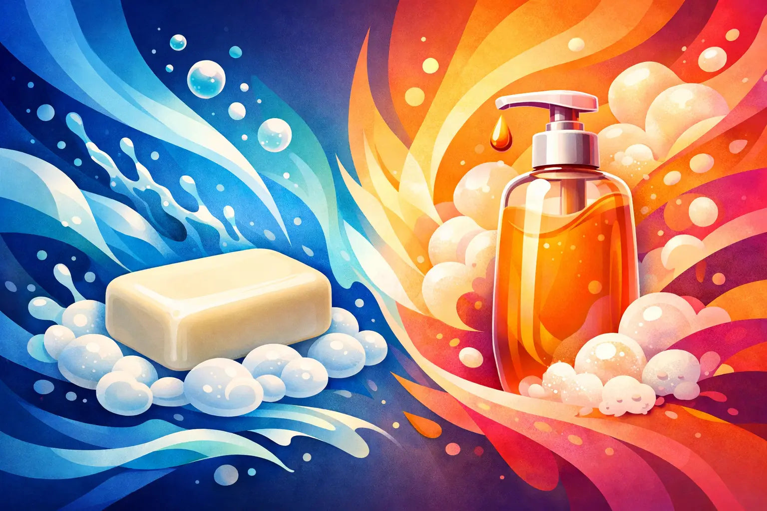 Bar Soap vs Body Wash: Which Fits You? – Wick-edly Natural